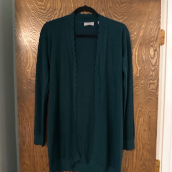 Evolution By Cyrus | Sweaters | Hunter Green Openfront Cardigan Sweater ...
